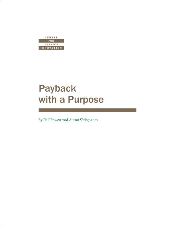 Payback with a Purpose - Center for Justice Innovation