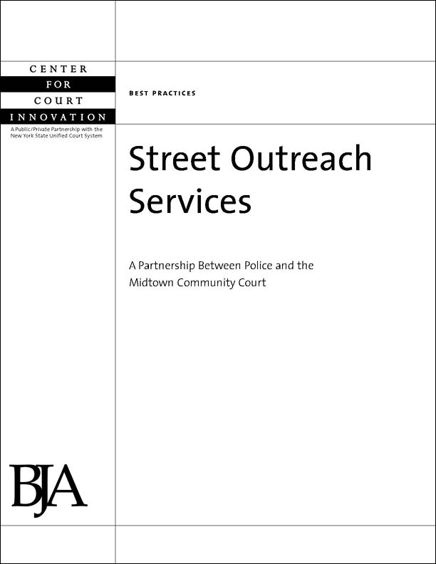 Street Outreach Services - Center for Justice Innovation