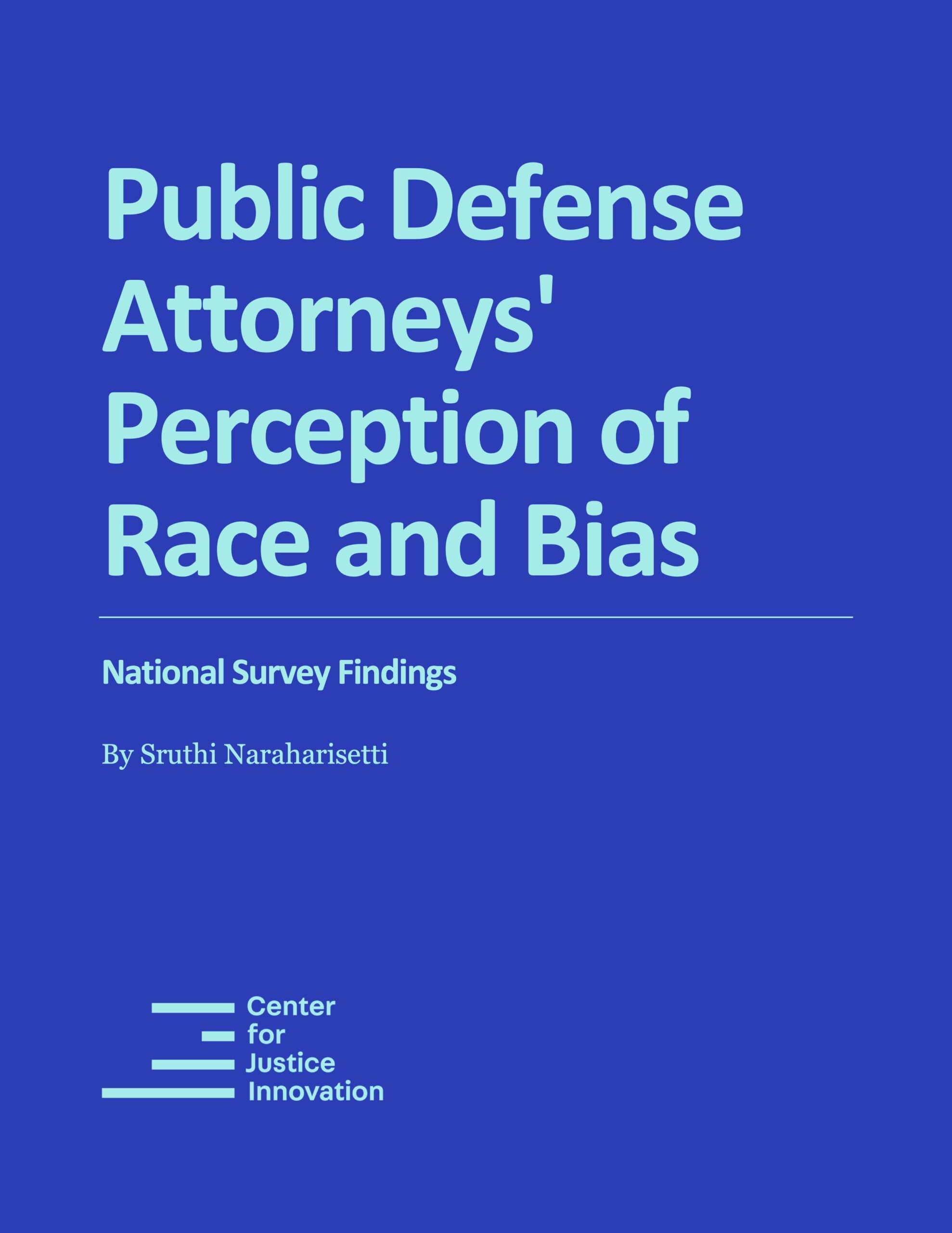 The Sixth Amendment Initiative Center For Justice Innovation