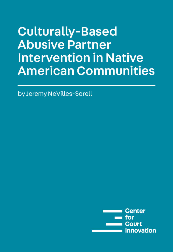 Culturally-Based Abusive Partner Intervention in Native American ...