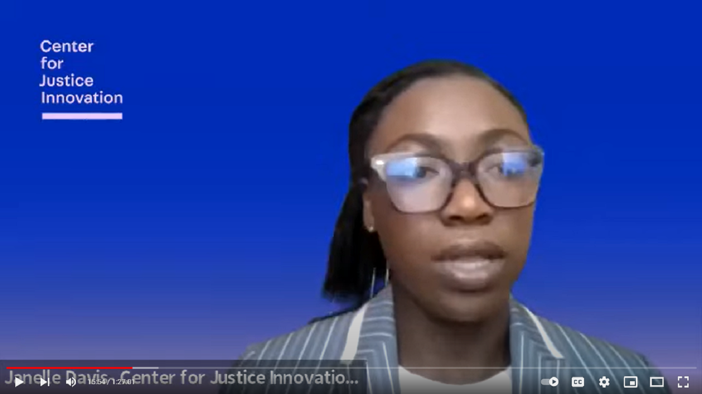 Supervised Release Program - Center for Justice Innovation